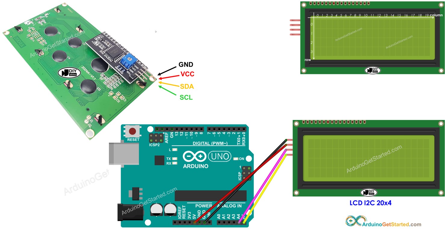아두이노 LCD 20x4