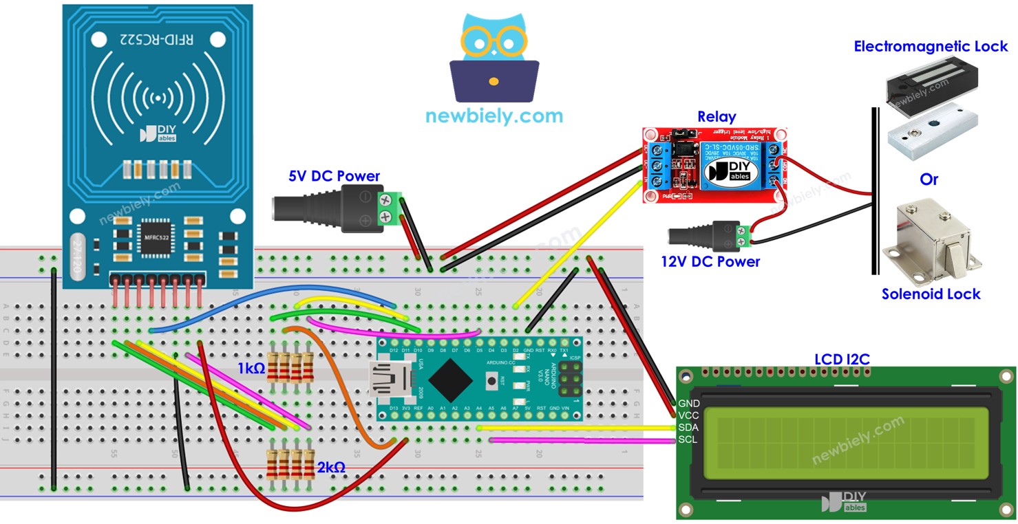 아두이노 나노 - RFID 도어락 | Arduino Nano - RFID Door Lock