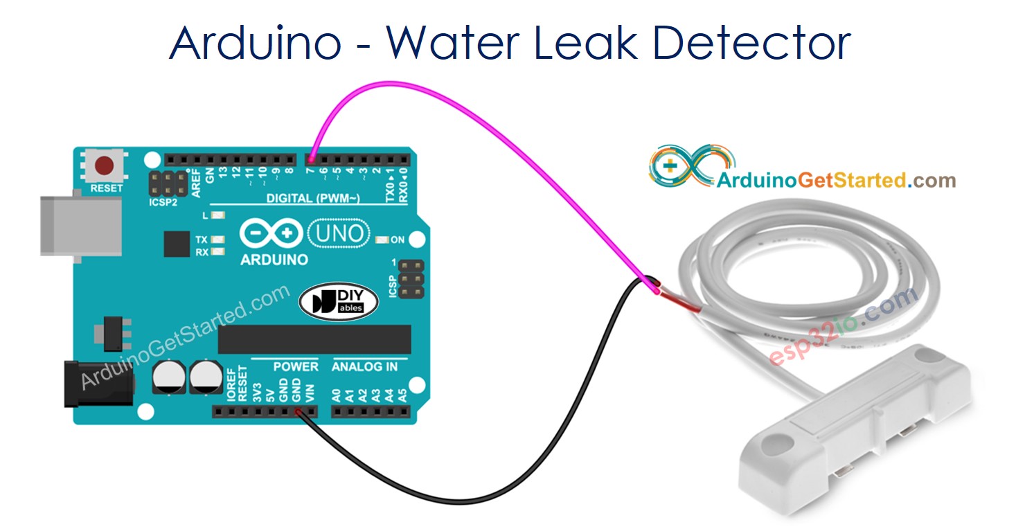 아두이노 물 누출 감지기