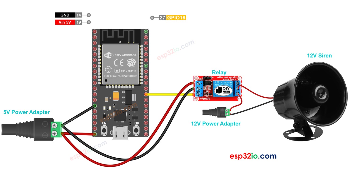 ESP32 - 사이렌 | ESP32 - Siren