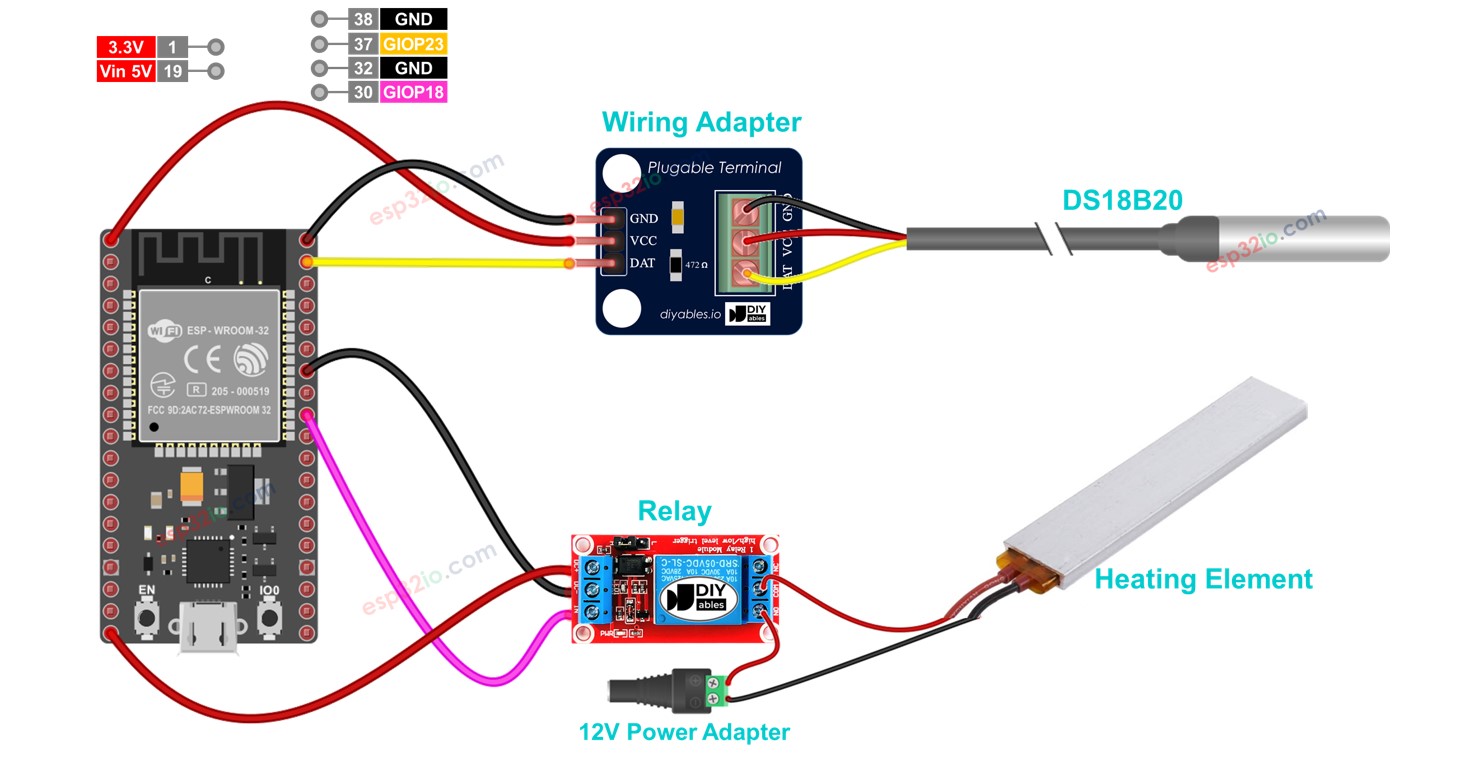 ESP32 - 난방 시스템 | ESP32 - Heating System