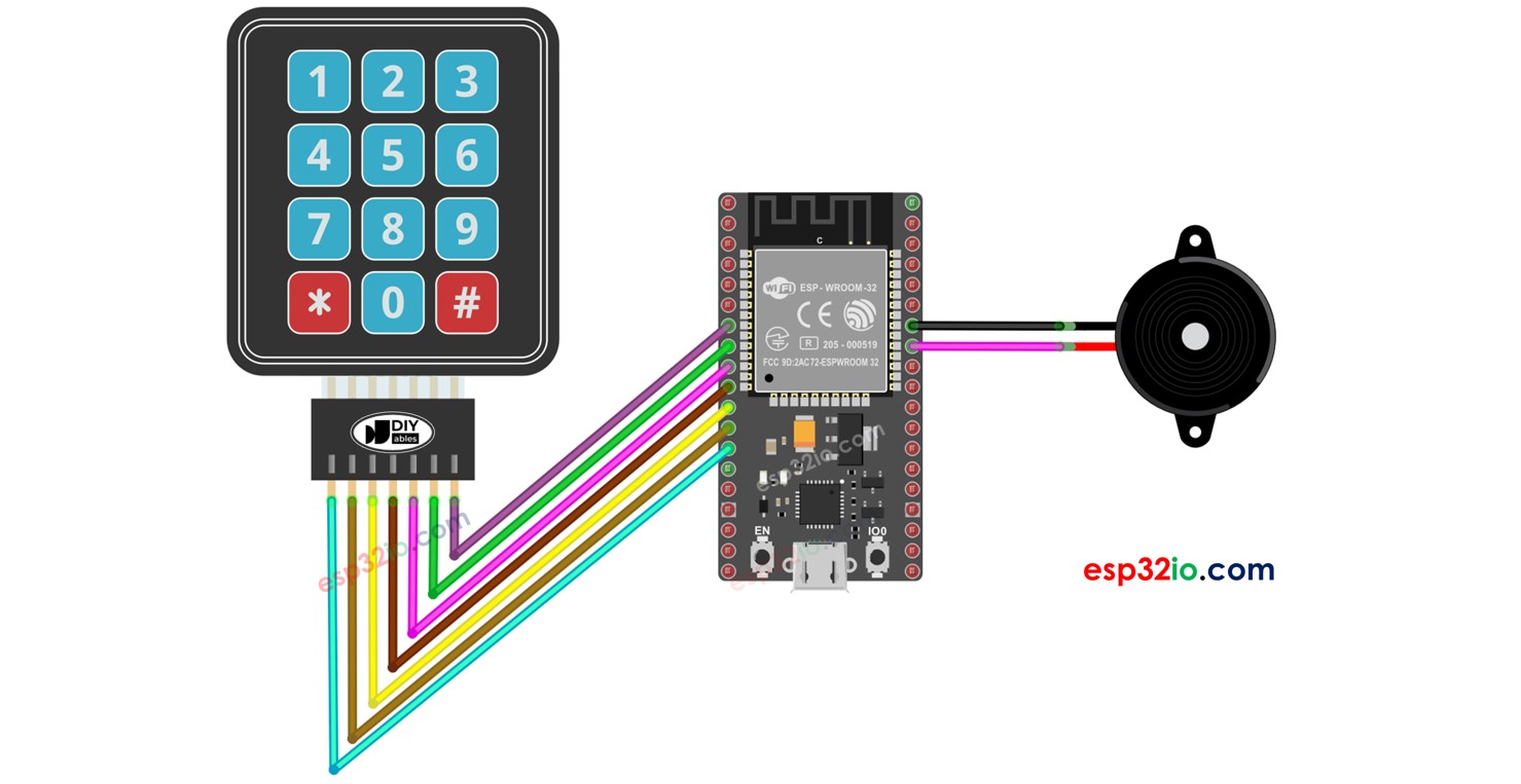 Esp32 키패드 비프음