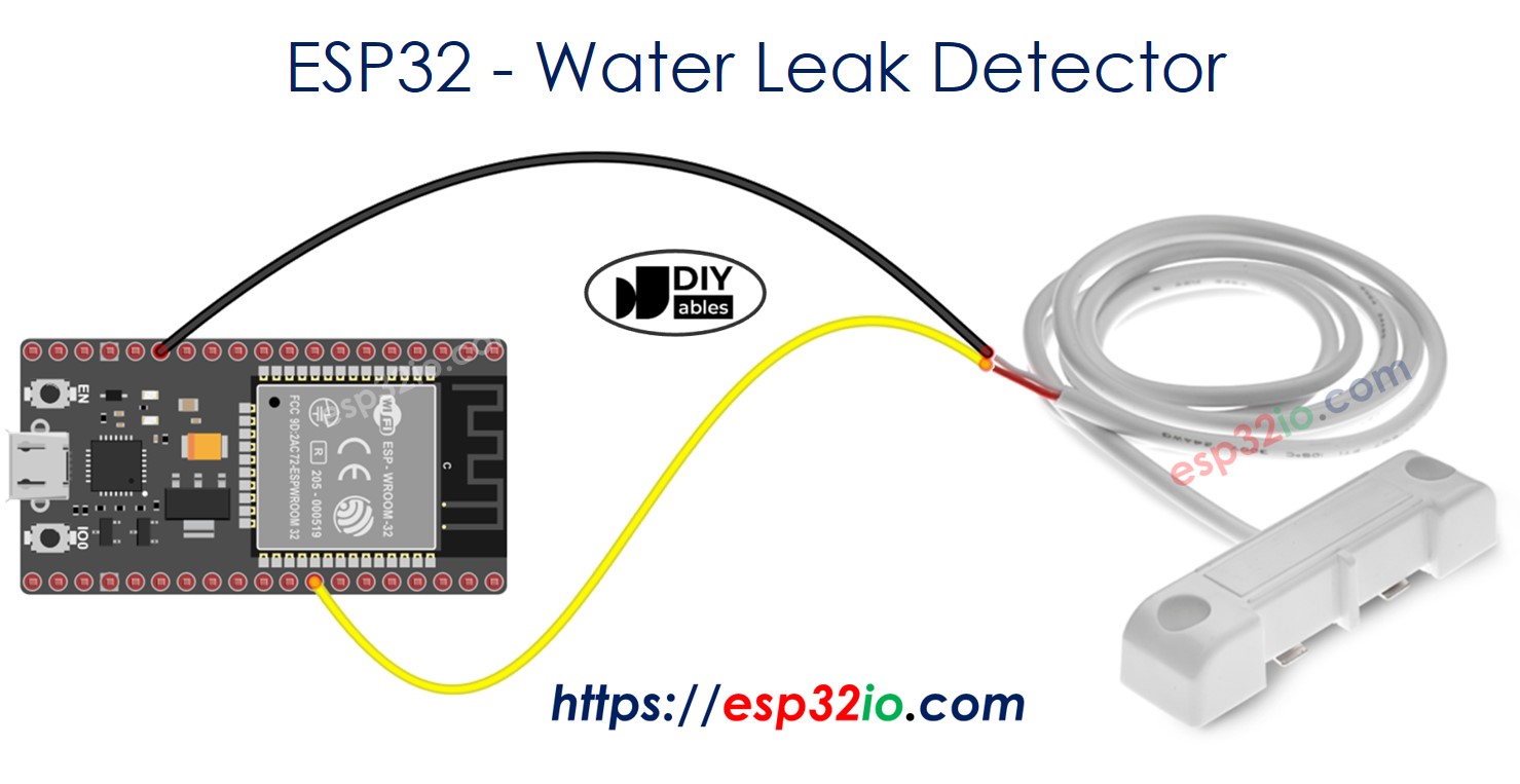 ESP32 물 샘 감지기
